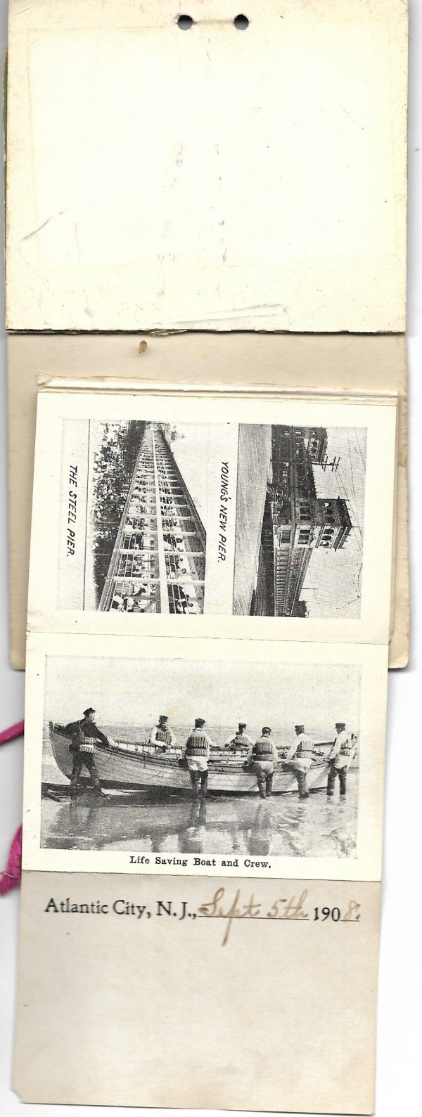 foldout of Tammen card | Postcard History
