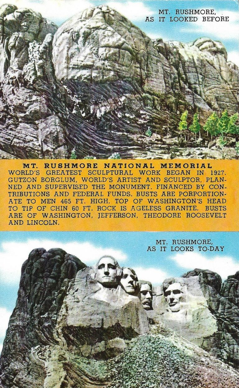 Mount Rushmore | Postcard History