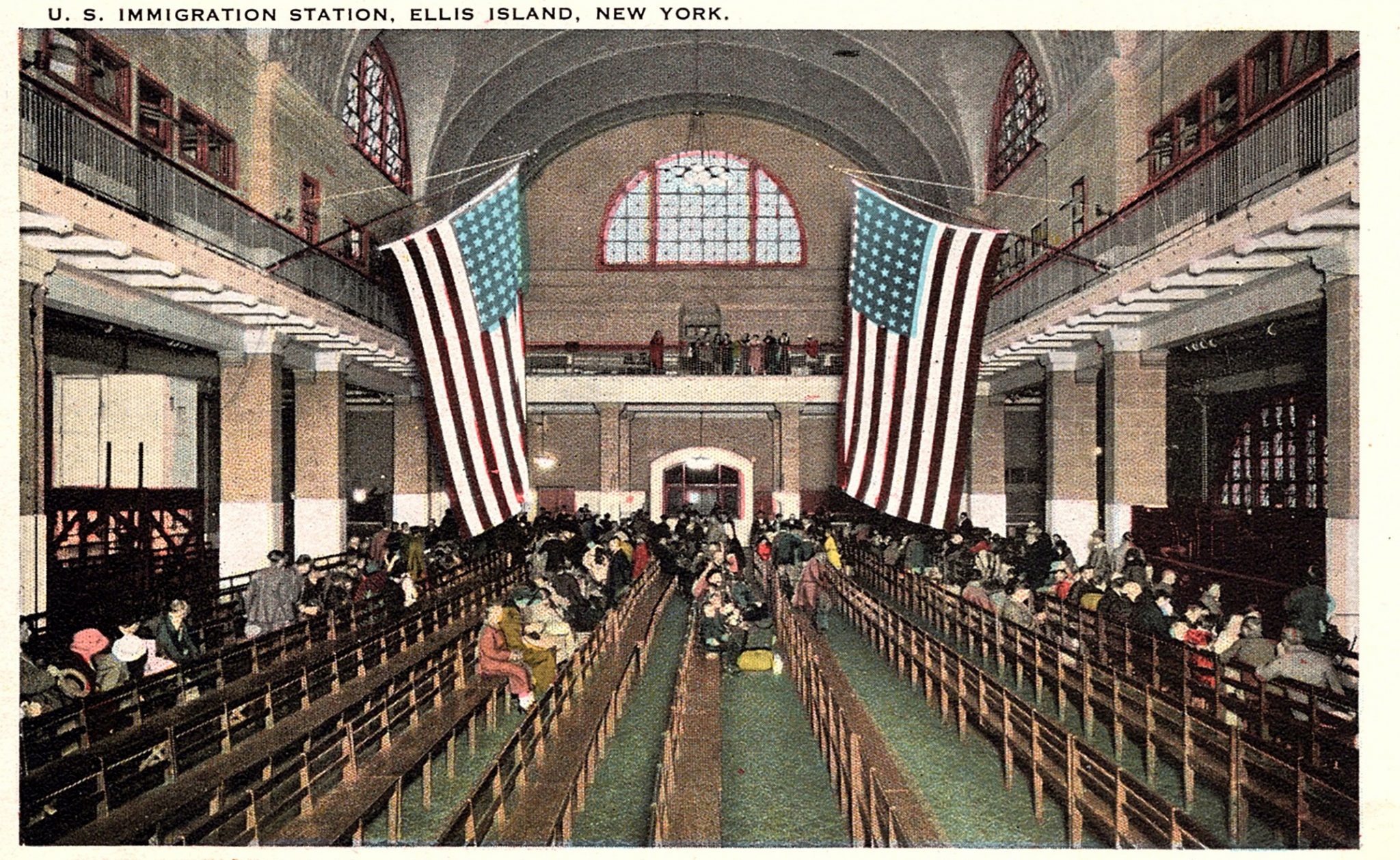 Castle Garden, the Gateway to Ellis Island | Postcard History