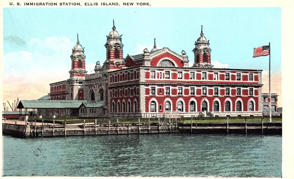 Ellis Island | Postcard History