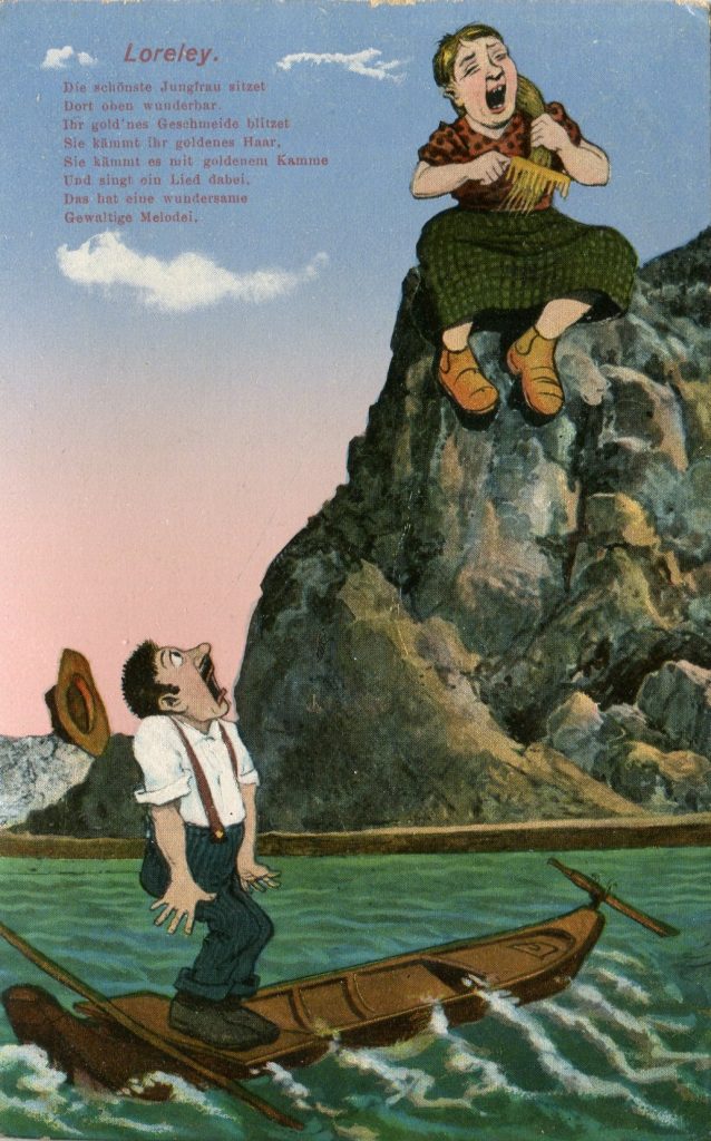 The Story of the Lorelei | Postcard History