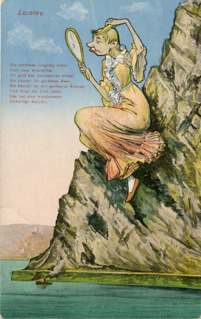 The Story of the Lorelei | Postcard History