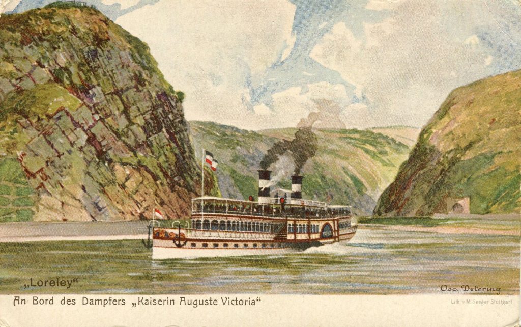 The Story of the Lorelei | Postcard History
