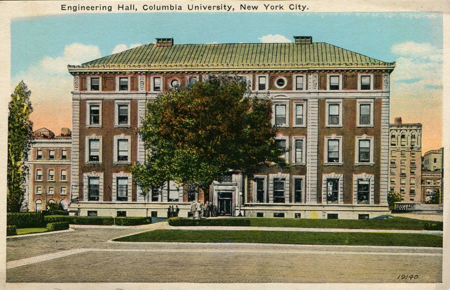 Engineering Hall | Postcard History