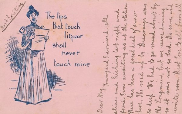 The lips | Postcard History