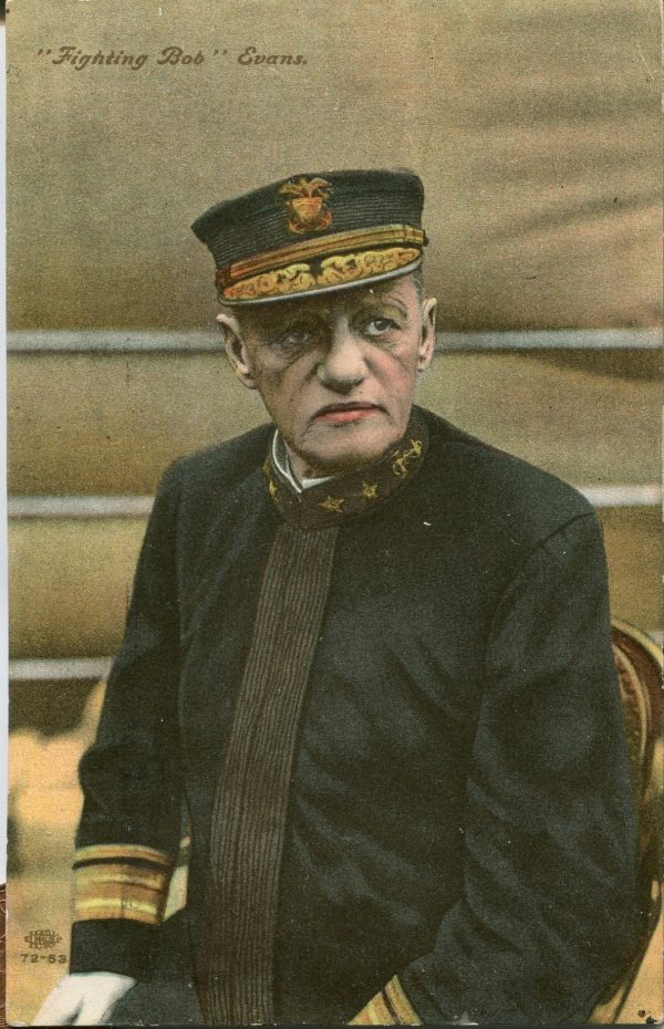 Robley Dunglison Evans – “Our Bob” | Postcard History