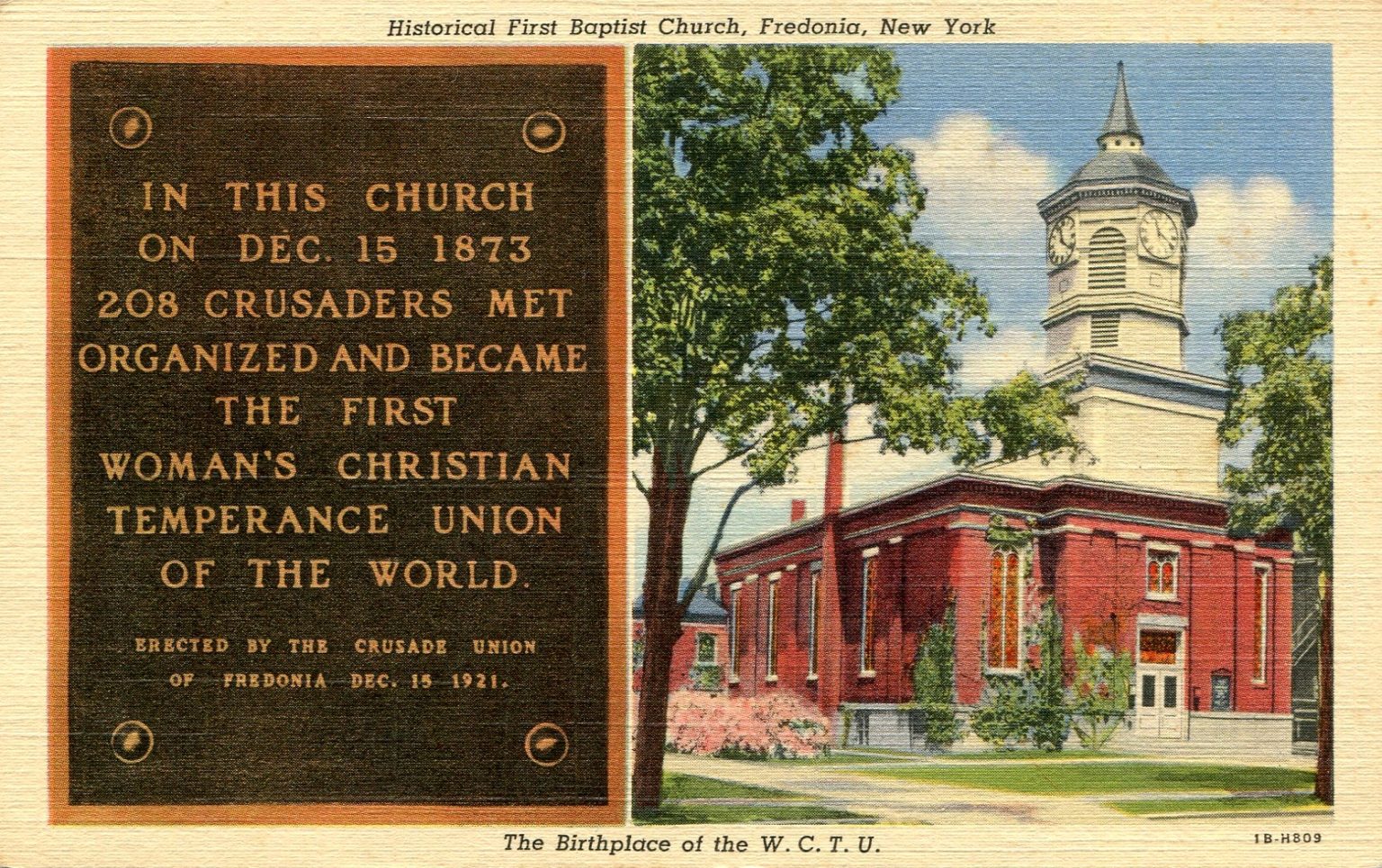 WCTU | Postcard History
