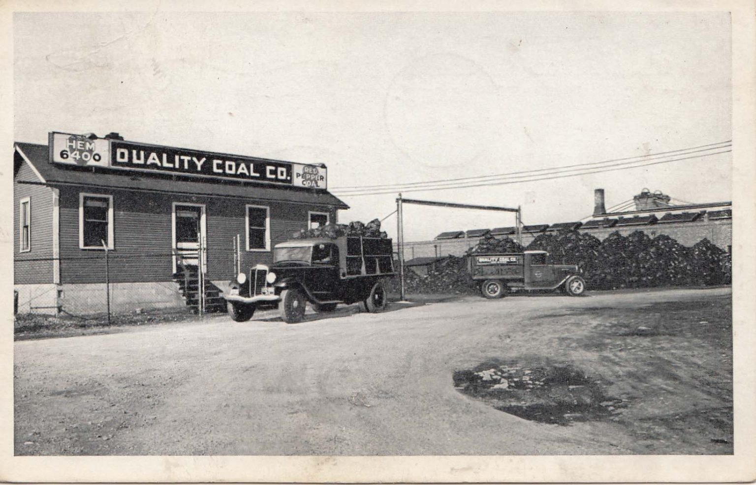 Winter Memories – Coal, Heat, and Postcards | Postcard History