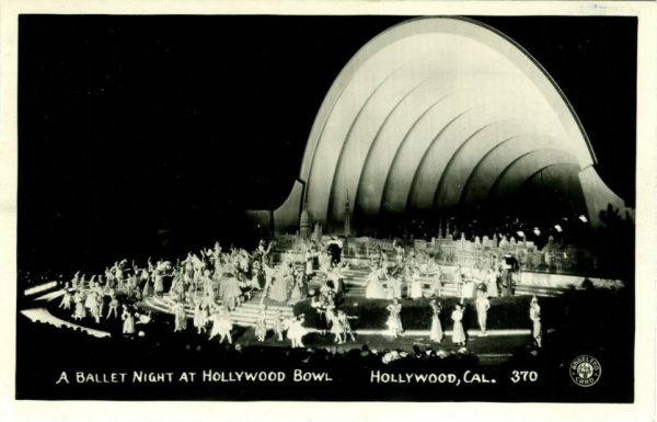 Hollywood Bowl Ballet | Postcard History
