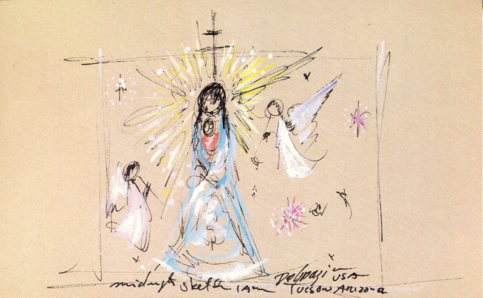The Wonderous Art of Ted DeGrazia | Postcard History