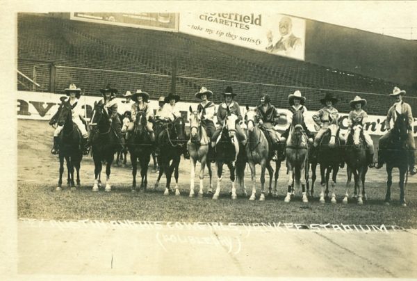 fig 15 Tex Austin and his Cowgirls | Postcard History