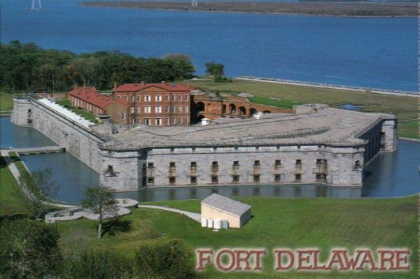 fort delaware 2 | Postcard History