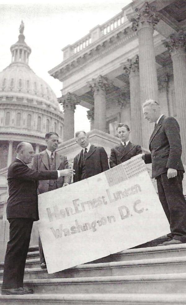 Senator Lundeen | Postcard History