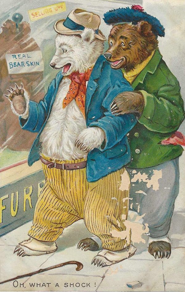 What a shock | Postcard History