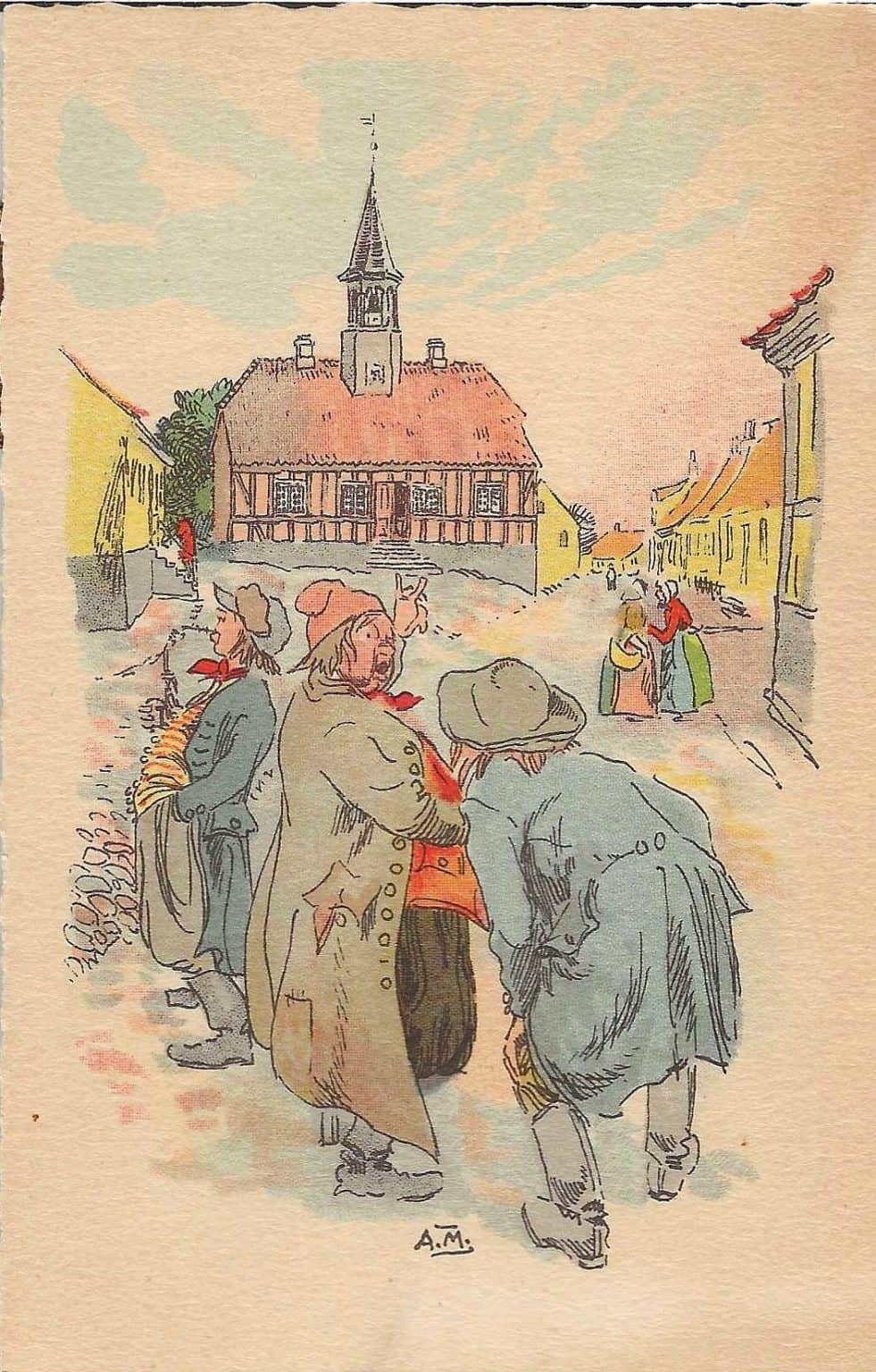 The Letter box | Postcard History