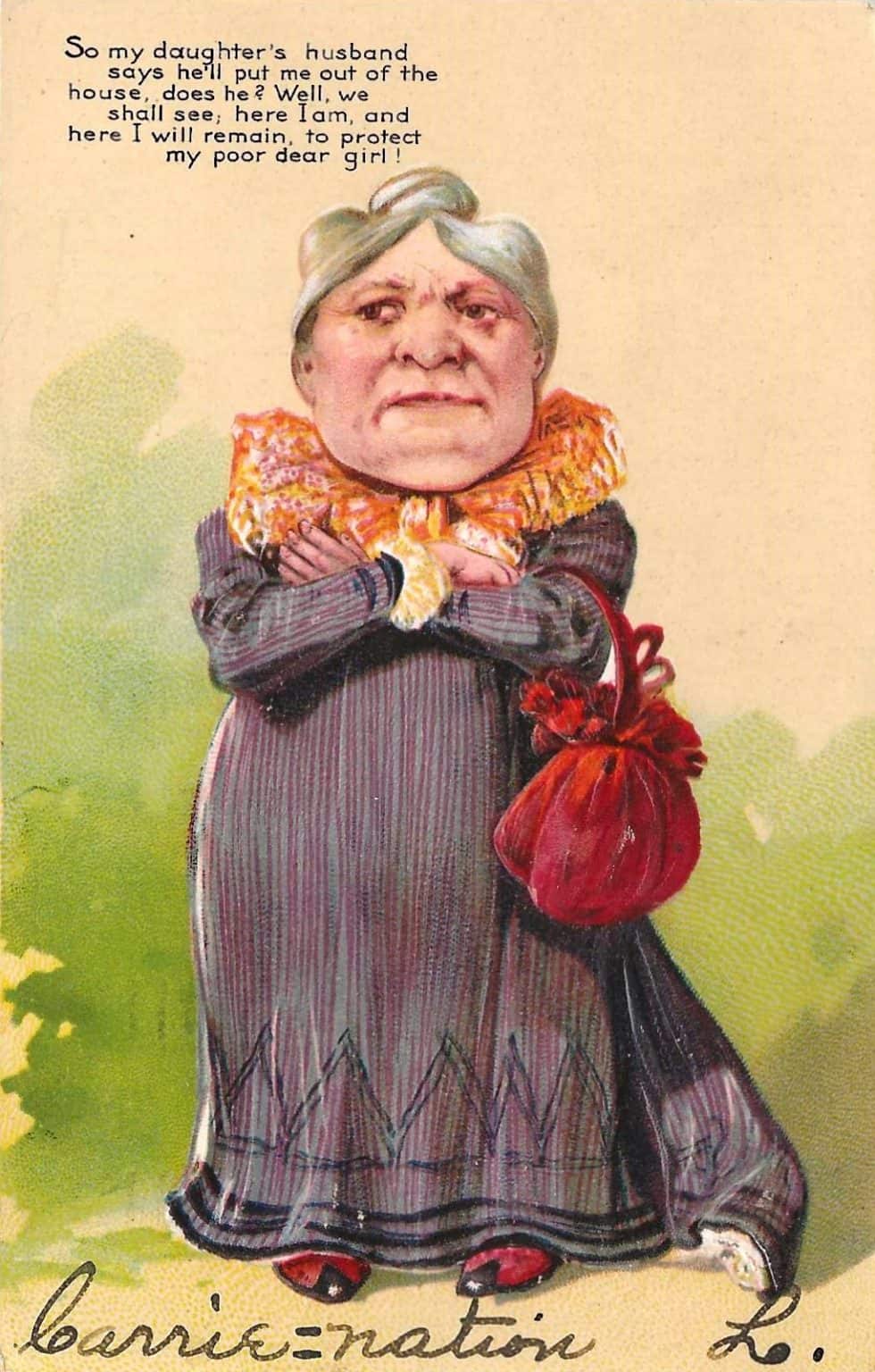 carrie-nation | Postcard History