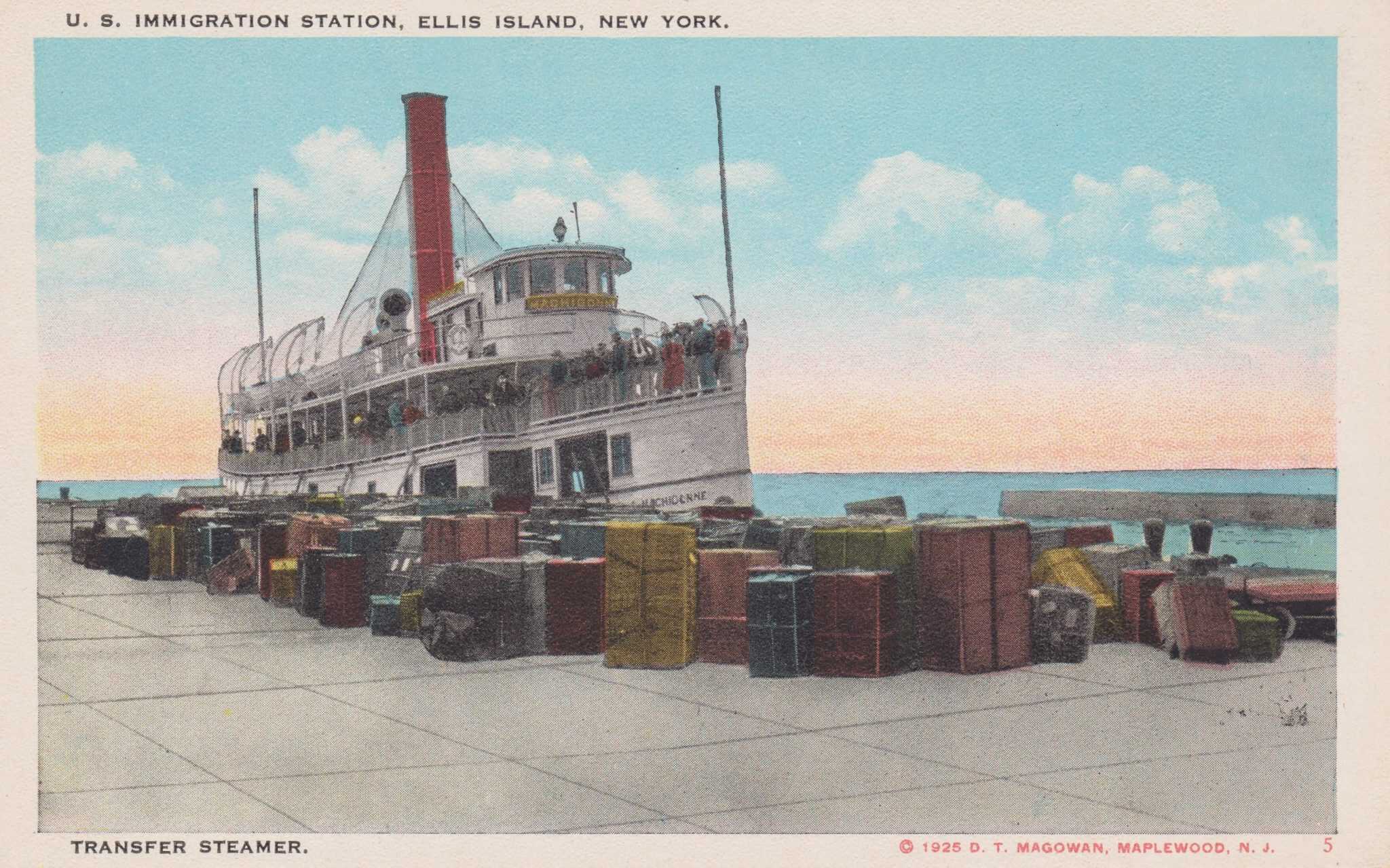 The Lesser-Known Vessels in the New York Harbor | Postcard History