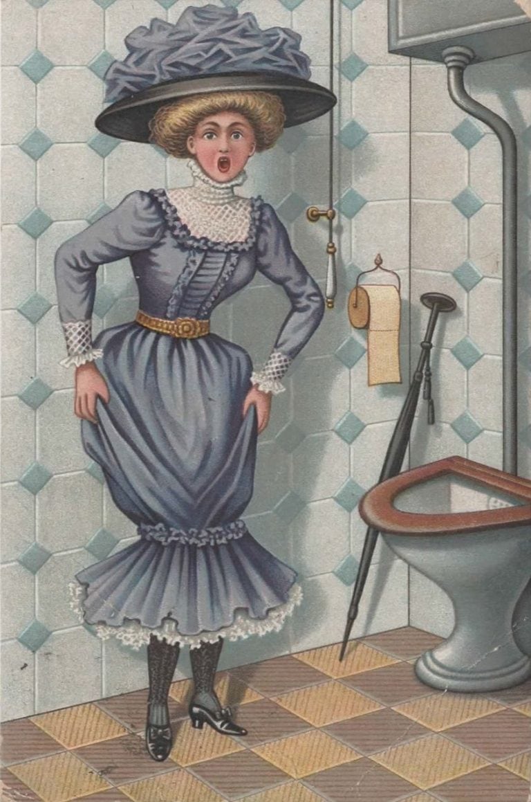 The Hobble Skirt | Postcard History