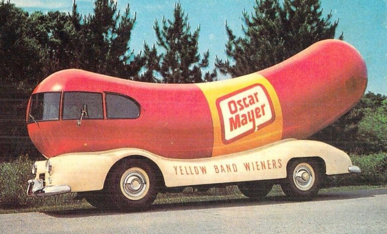 Oscar Mayer and the Wienermobile | Postcard History