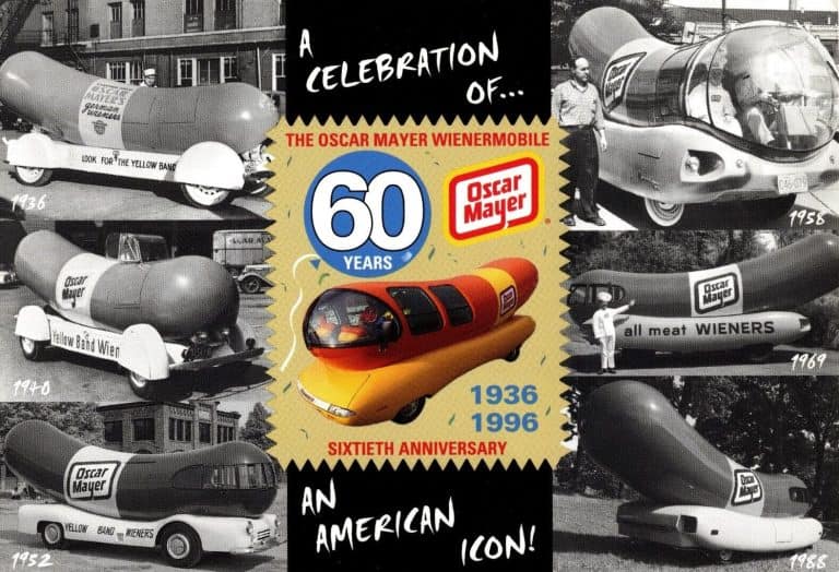 Oscar Mayer and the Wienermobile | Postcard History