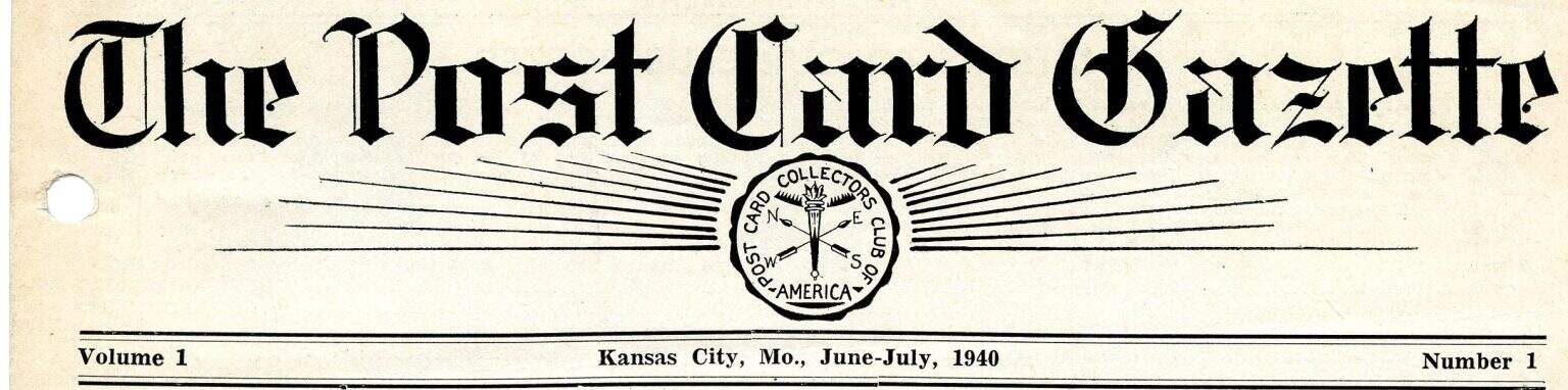 The Story of the Post Card Collectors Club of America | Postcard History