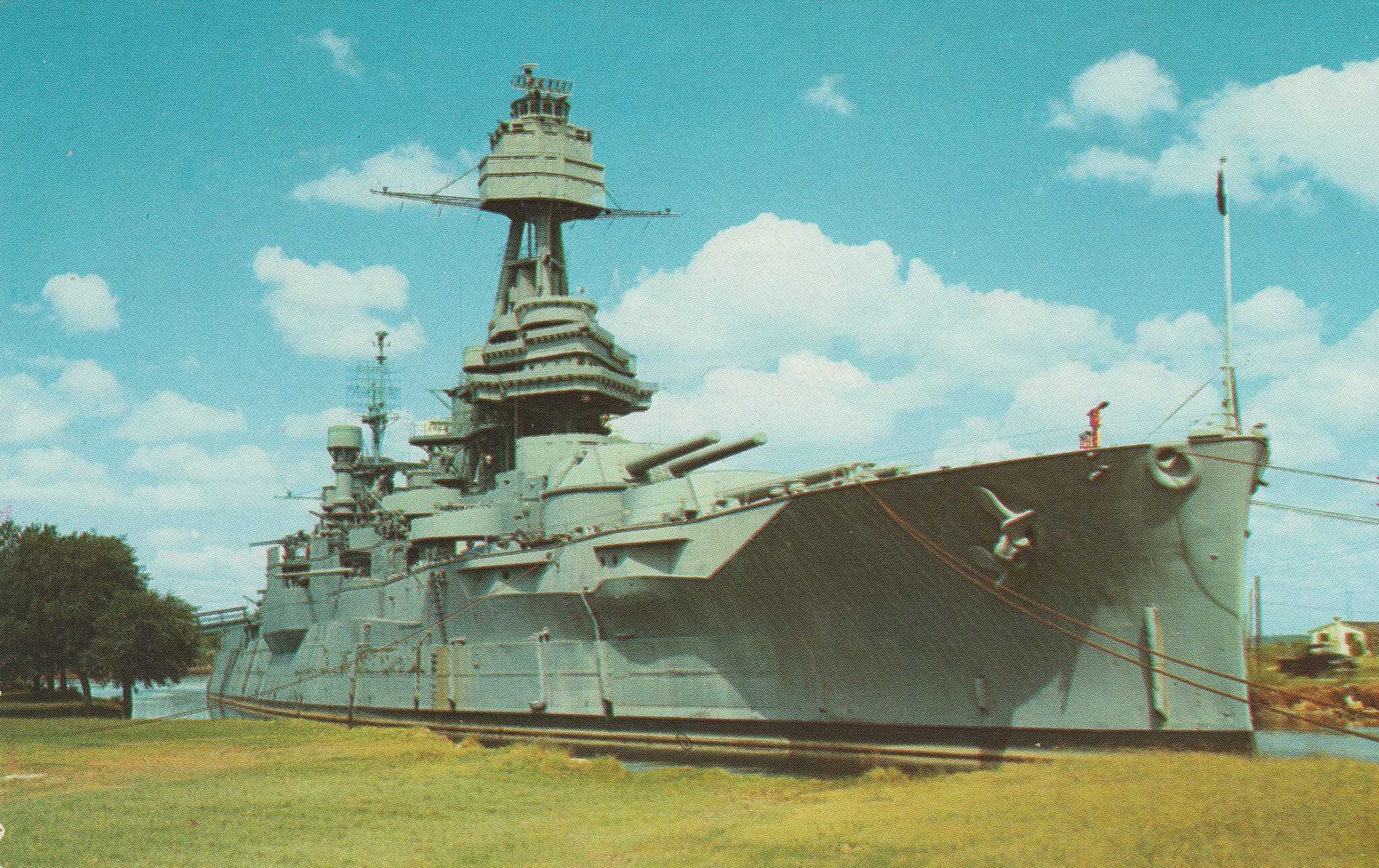 The Battleship USS Texas | Postcard History