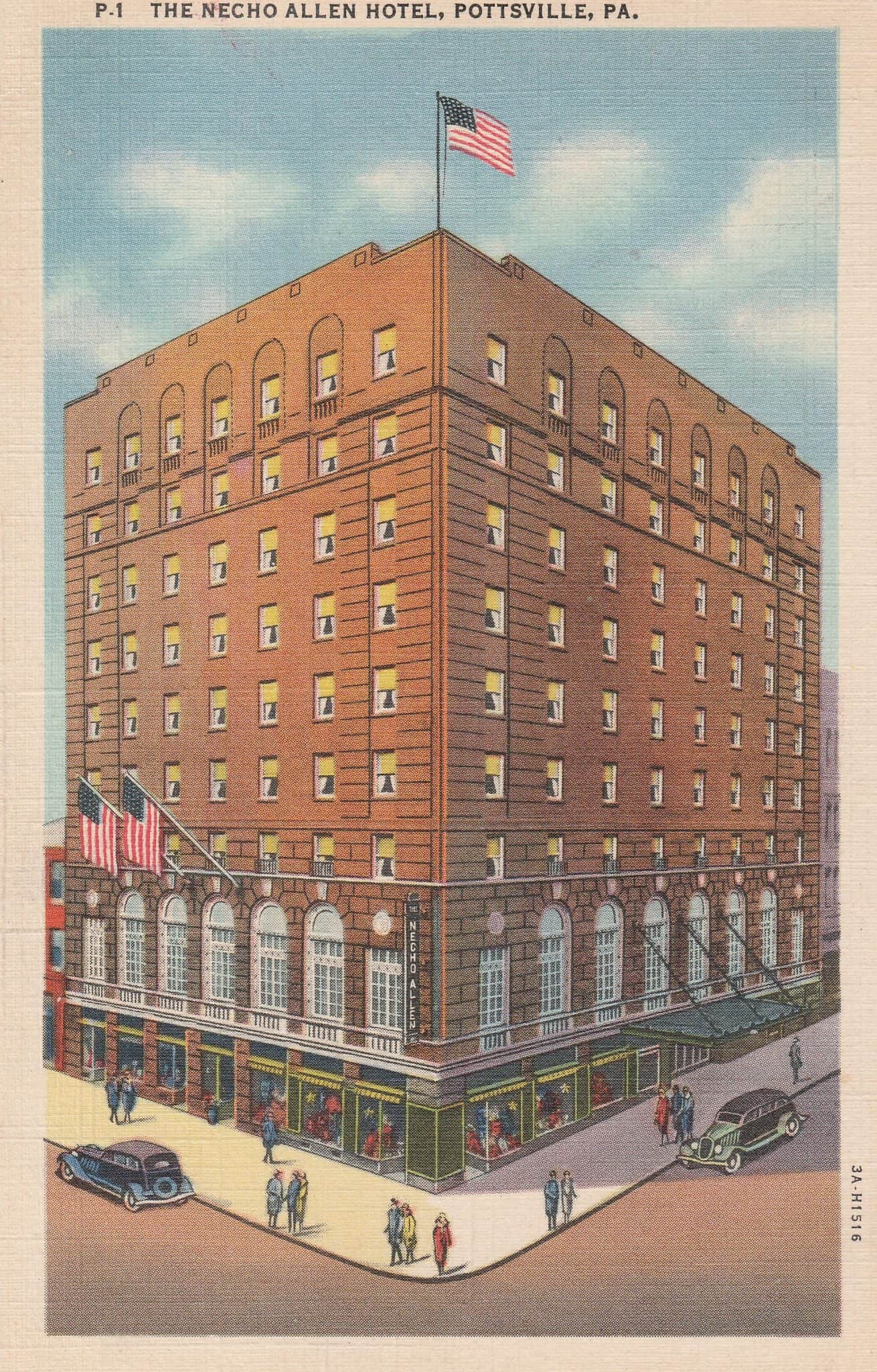 Necho Allen Hotel | Postcard History