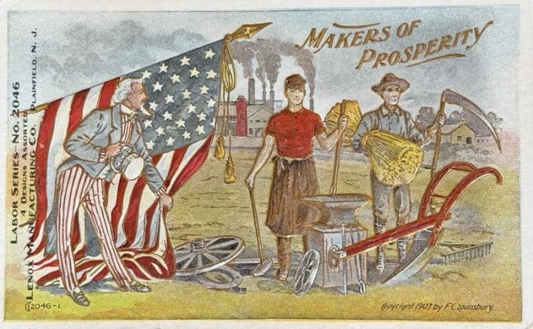 Makers of Prosperity | Postcard History