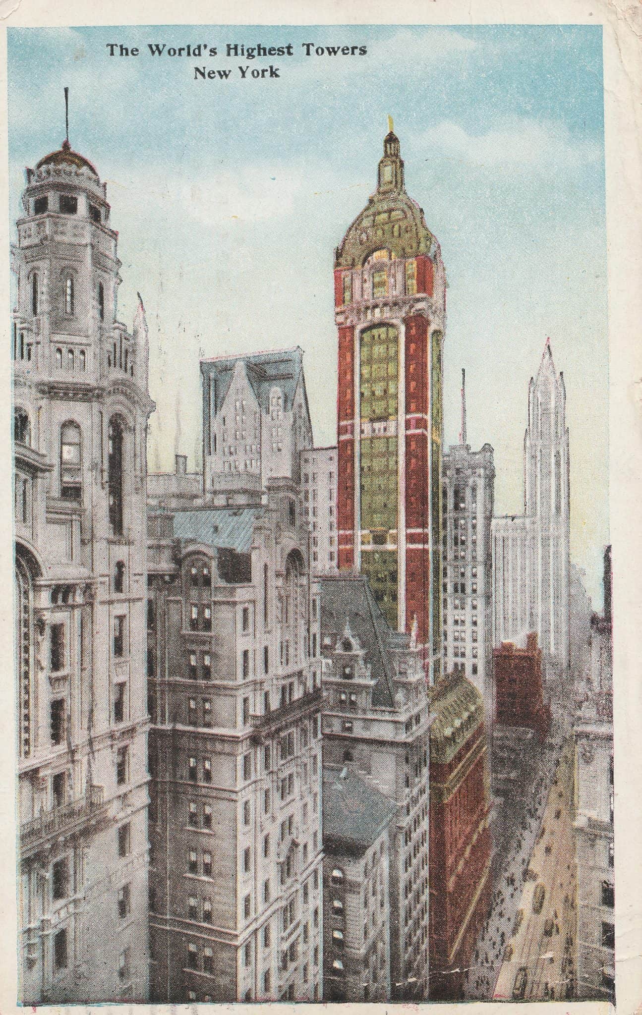 Singer Tower (3) | Postcard History