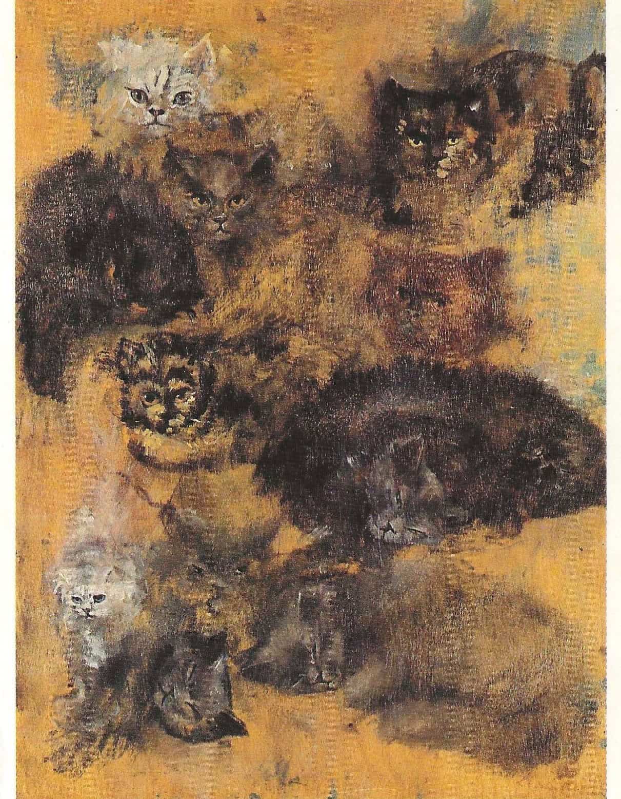 cats | Postcard History